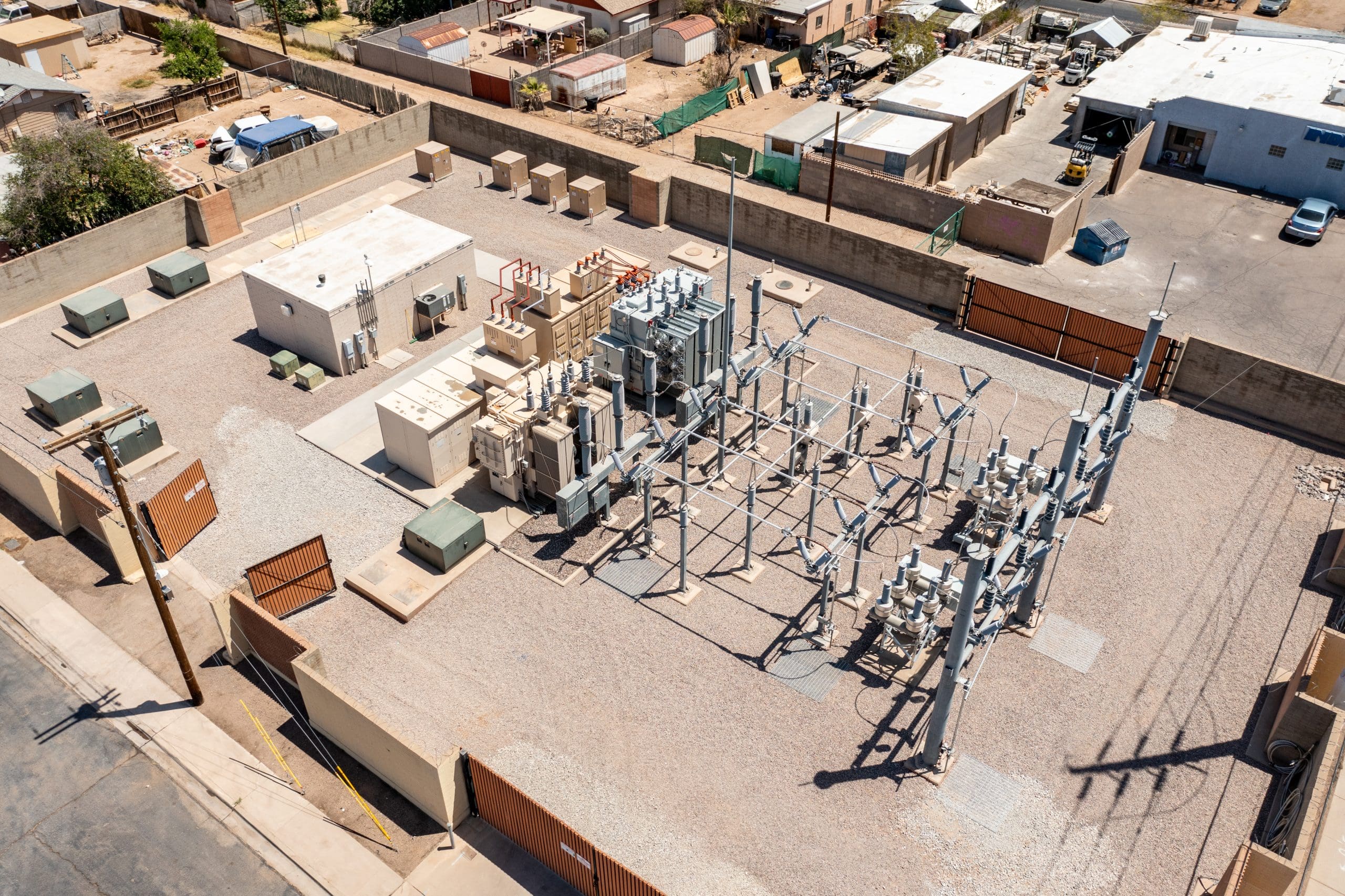 Lewis East Substation 12.47kV Rebuild - Builders Guild Inc