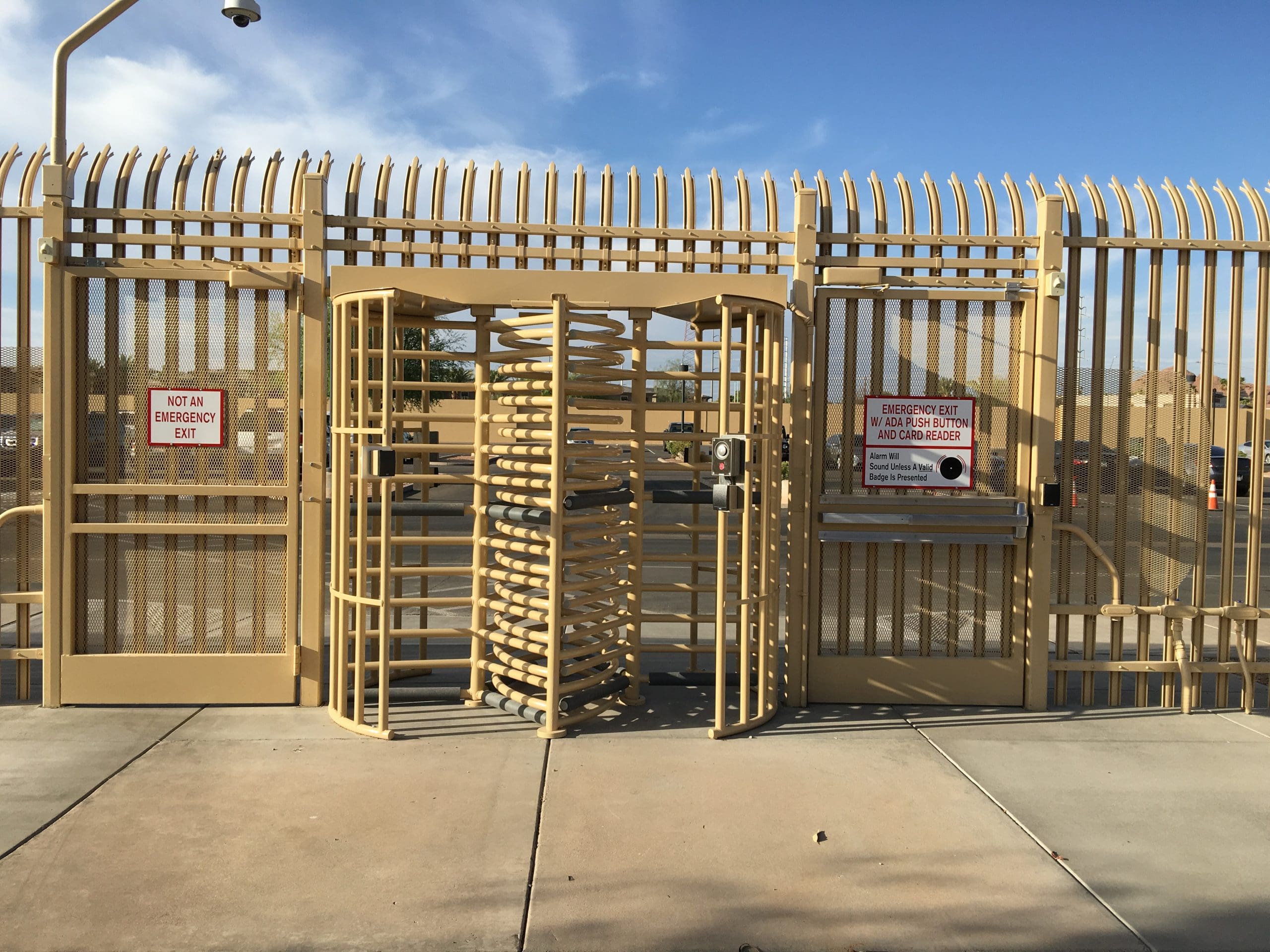 POB Vehicle Entrance & Fence Security Upgrades - Builders Guild Inc